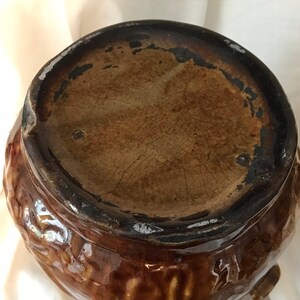 Antique Pheasant and Stag Bennington Milk Pitcher Farmhouse Crockery ...