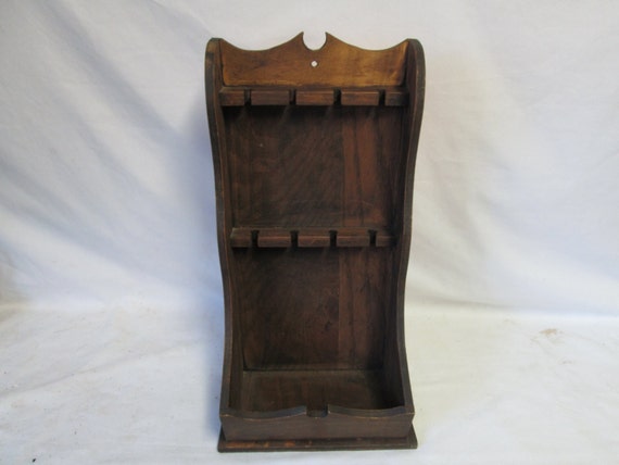 Fantastic Wooden Spoon Wall Display Rack With Box Bottom for - Etsy