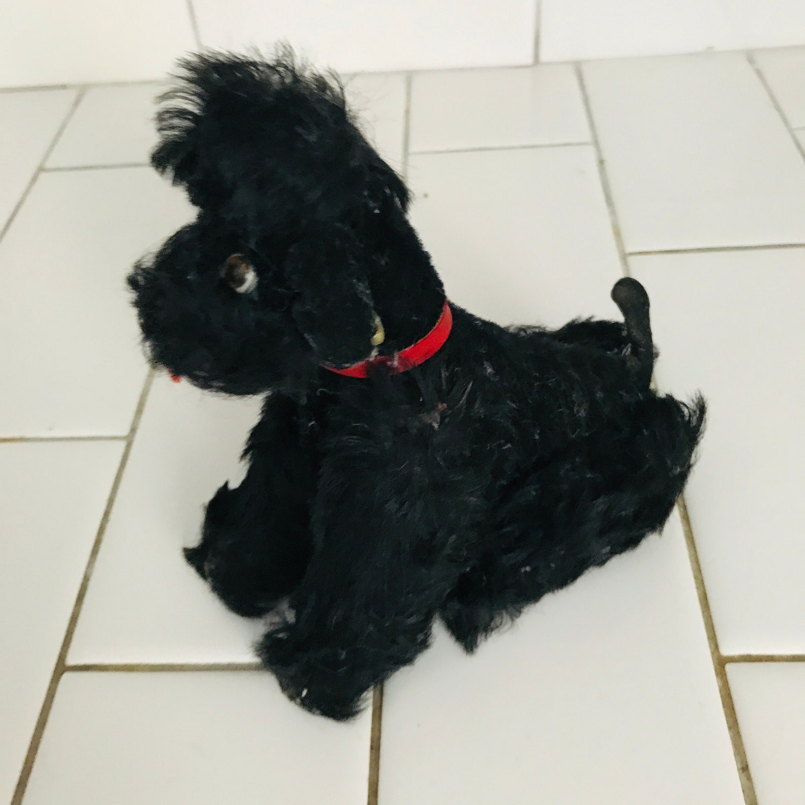 Steiff Poodle Snobby Plush Black Animal 1940's Mini Mohair - Etsy