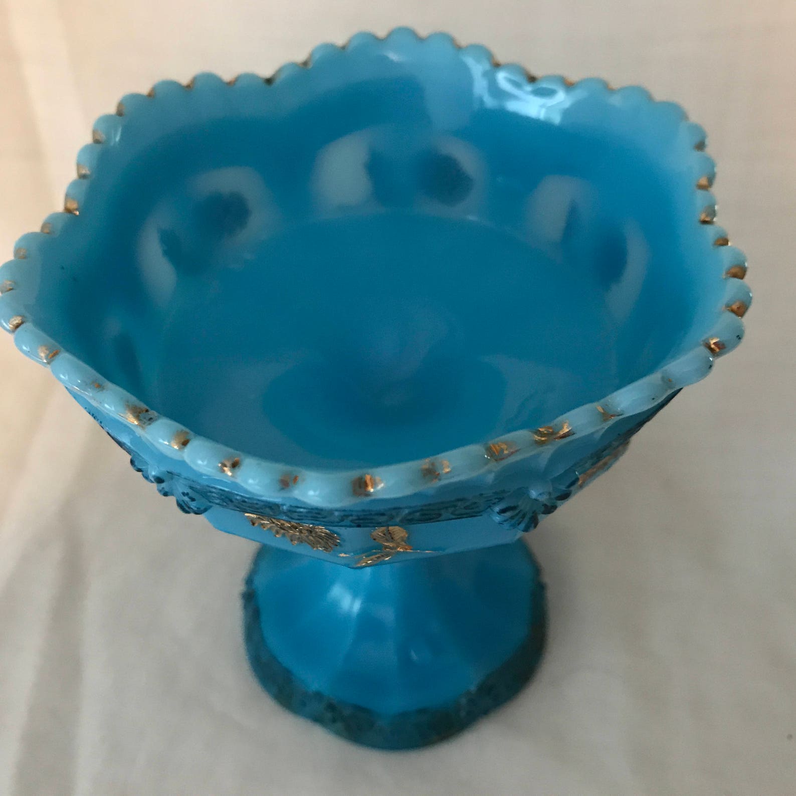 Antique Chrysanthemum Spring 1890's Jelly Compote | Etsy