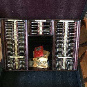 Antique Optical Set Opticion Medical Collectible Display Travel Eye ...