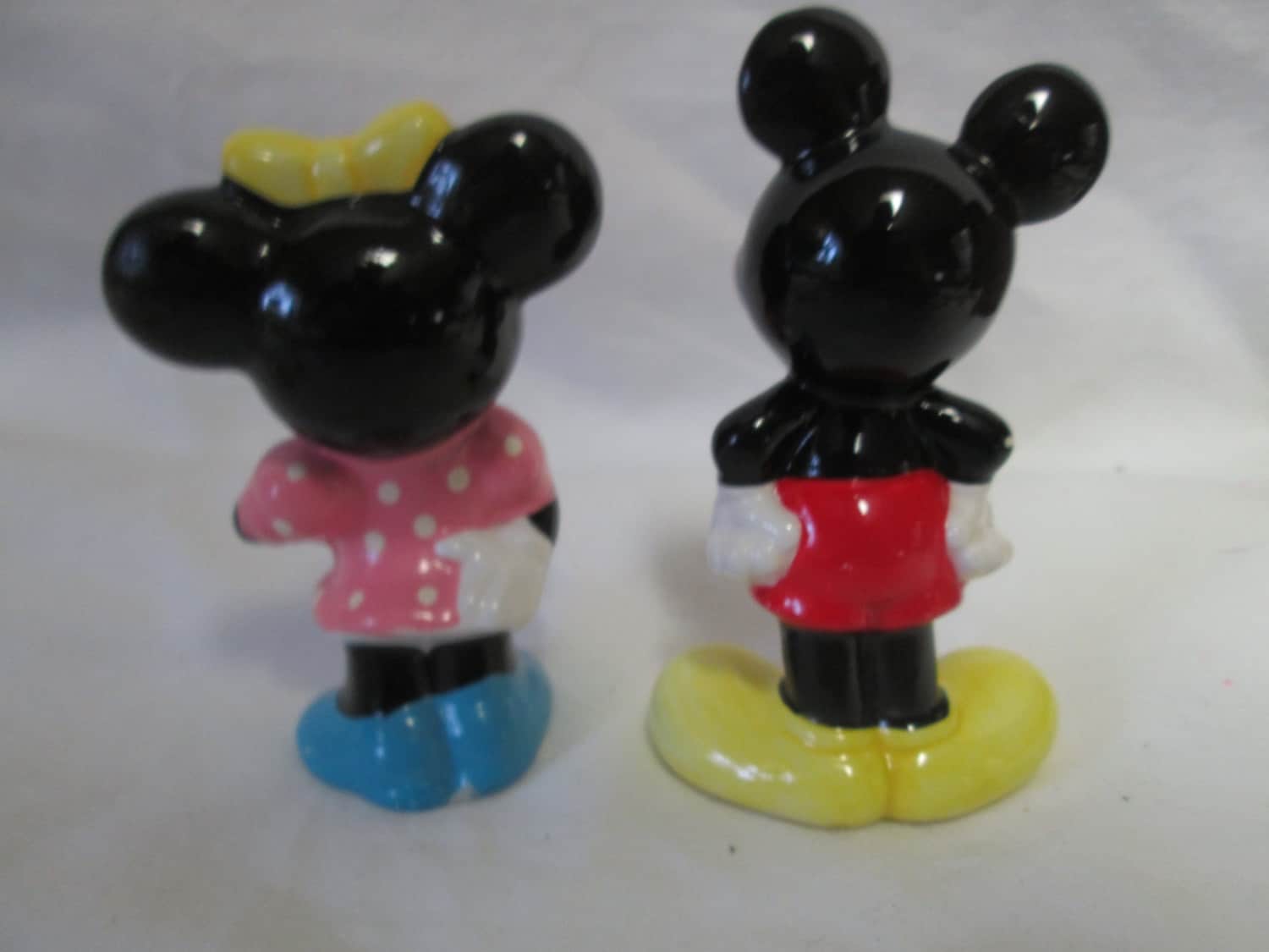 Memorabilia Vintage Disney Mickey Mouse miniature plastic figurines Art ...