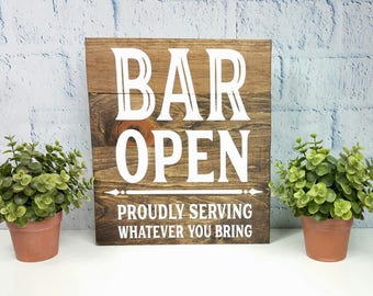 Bar sign | Etsy