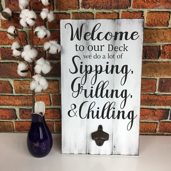 Deck Sign - Etsy