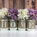 Burlap Mason Jars, Rustic Home Decor, Mason Jar Table Decor, Mason Jar ...