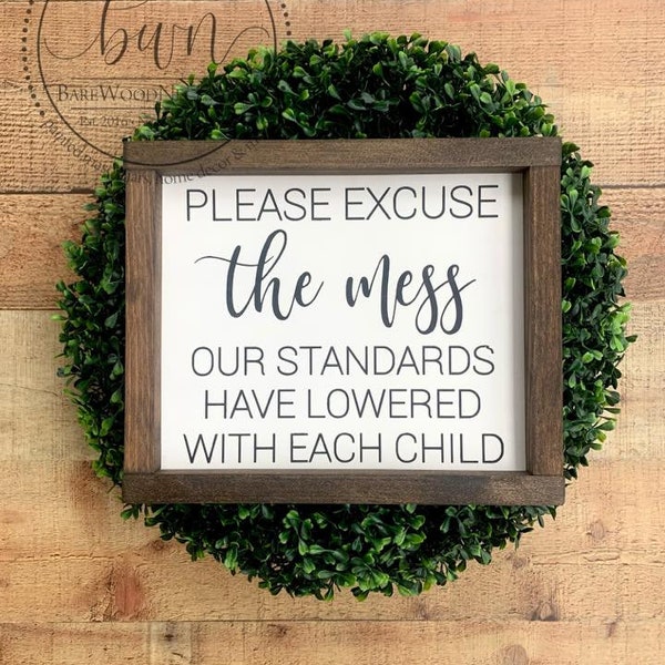 Excuse Our Mess - Etsy