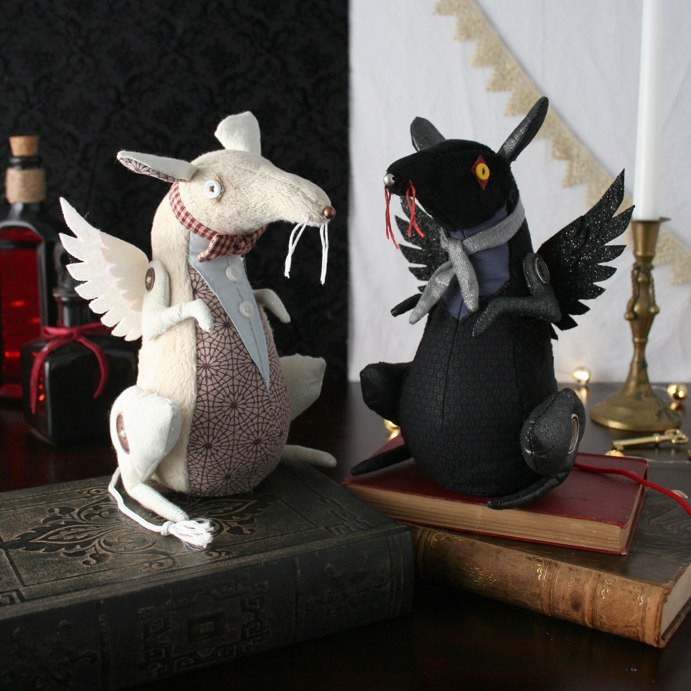 Circus Rat Stuffed Animal Pattern PDF Fantasy Animal Plushie | Etsy Canada