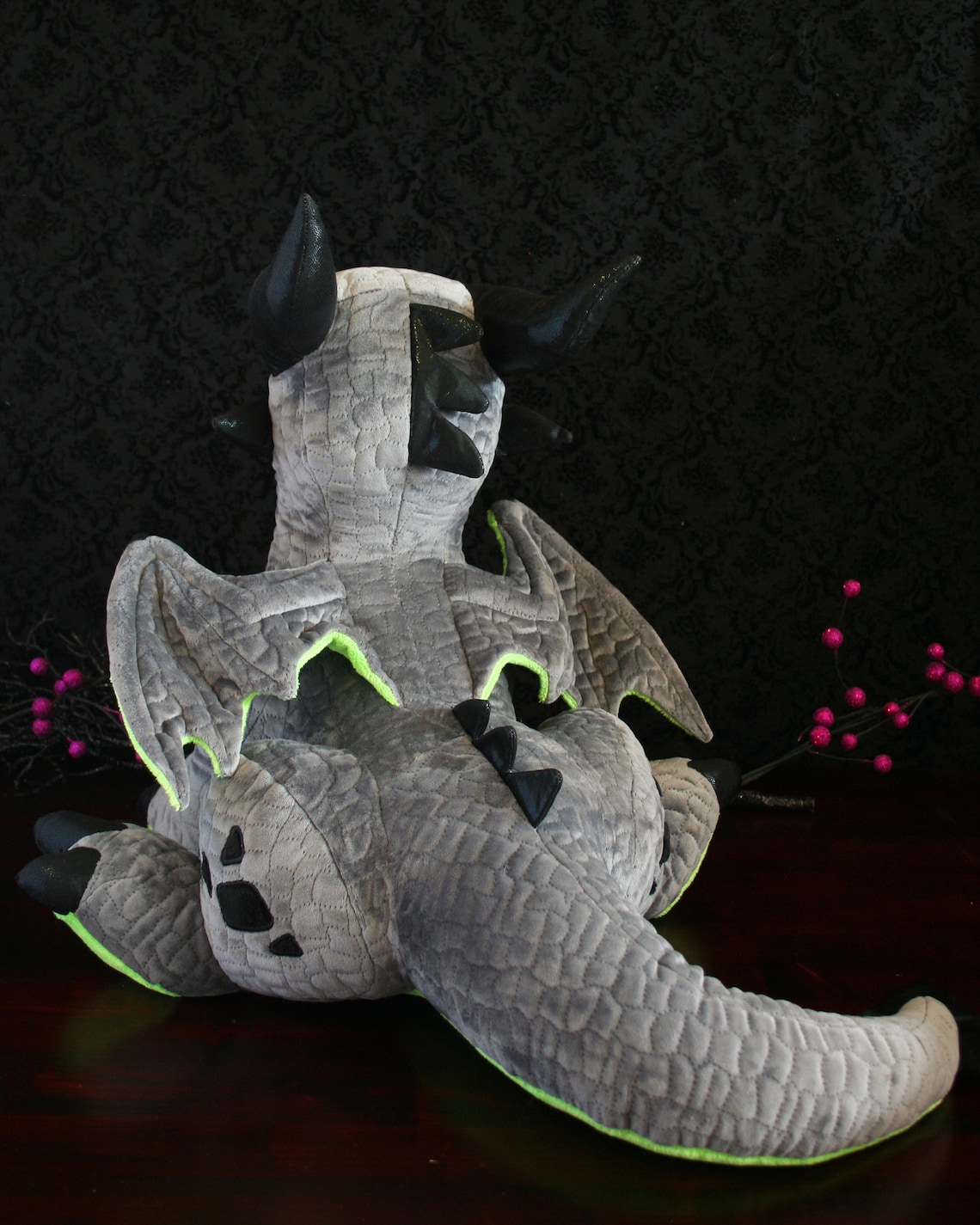 Dragon Stuffed Animal Pattern PDF Dragon Plushie Sewing - Etsy