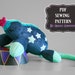 Star Nosed Mole Stuffed Animal Pattern PDF Plushie Sewing - Etsy