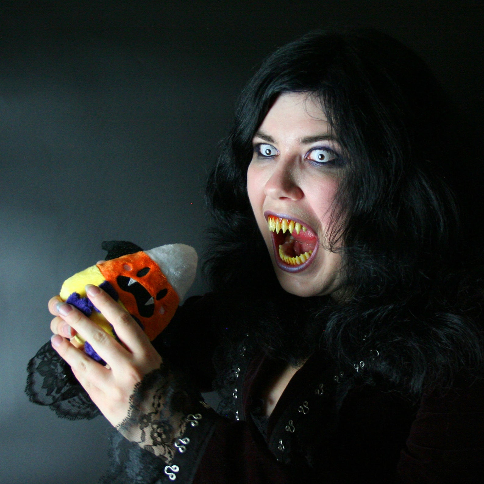 Demon Candy Corn Plush Pattern PDF -cute Halloween Stuffed Animal ...