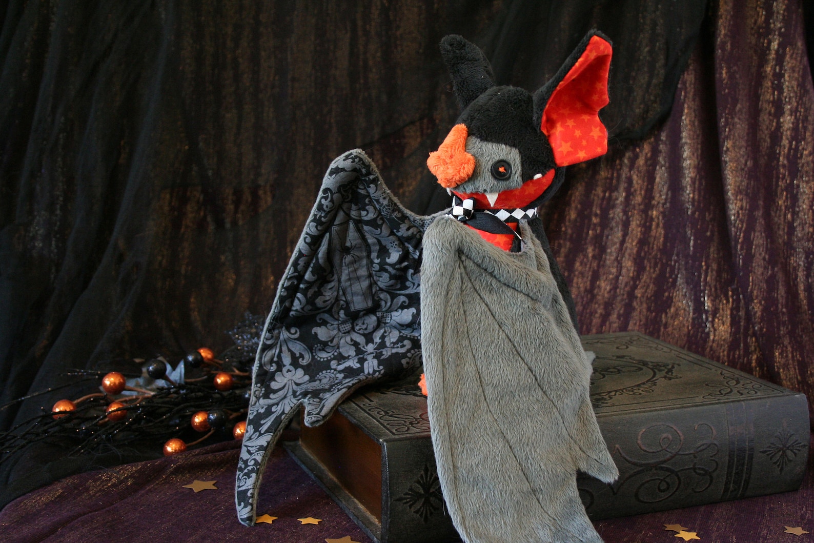 Bat Stuffed Animal Pattern PDF Bat Plushie Pattern Halloween - Etsy