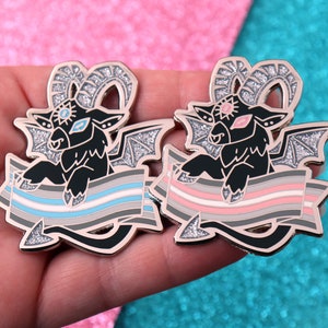 24 Flags Pride Demons Hard Enamel Pin LGBTQ / Rainbow Glitter Gay Pride ...