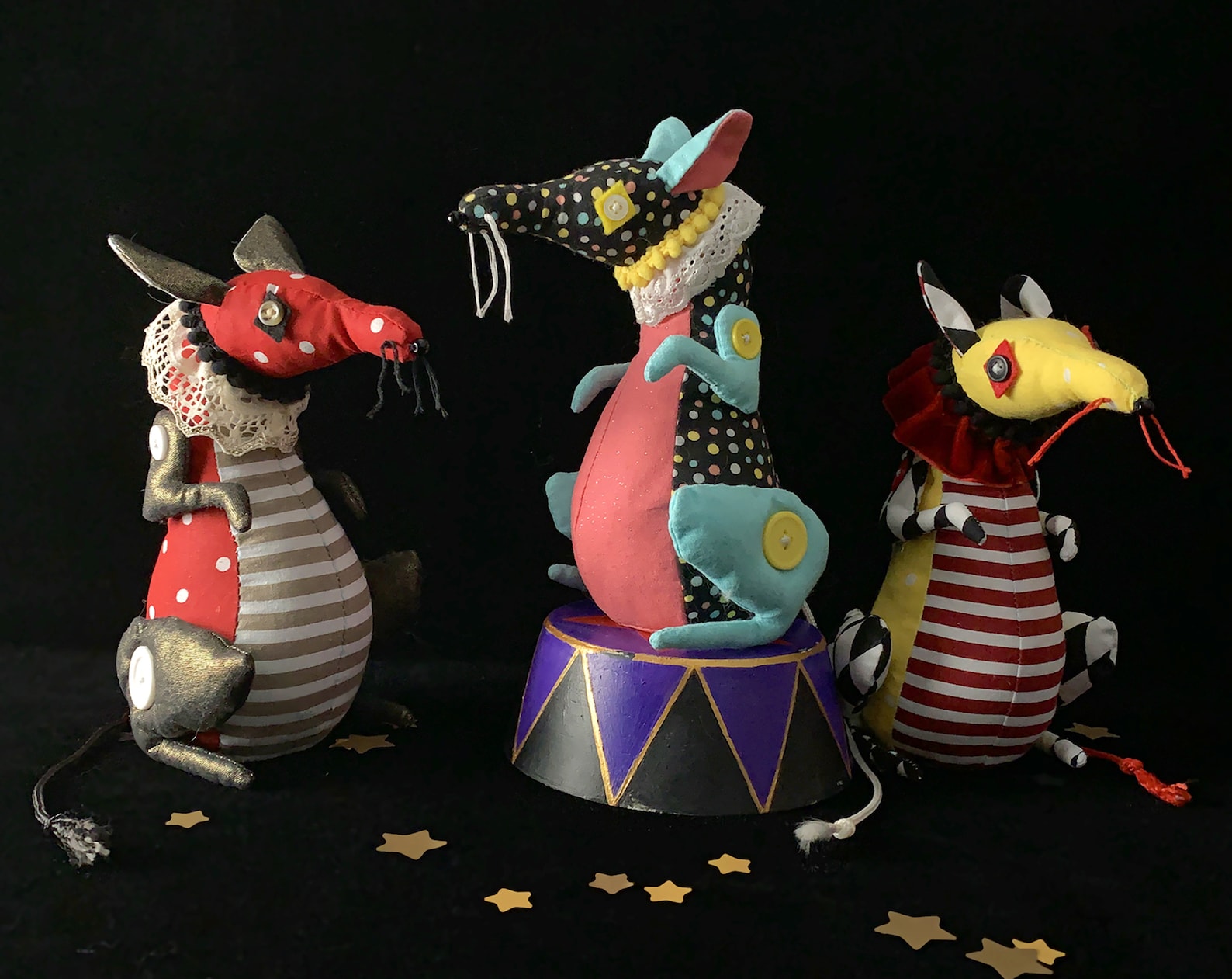 Circus Rat Stuffed Animal Pattern PDF Fantasy Animal Plushie - Etsy Canada