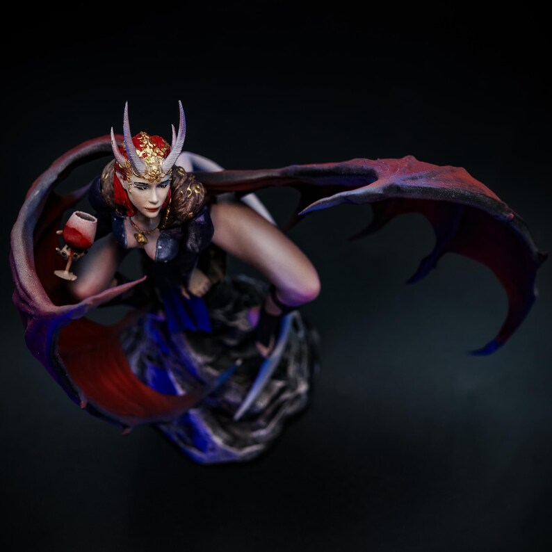 Mizora Statue: Baldur's Gate 3 Collectible - Hand Painted Resin - Etsy