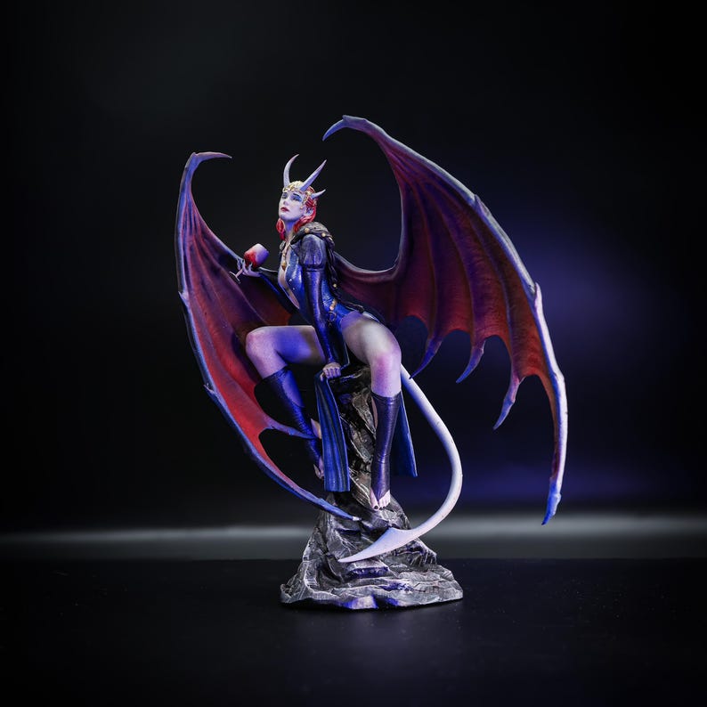 Mizora Statue: Baldur's Gate 3 Collectible - Hand Painted Resin - Etsy