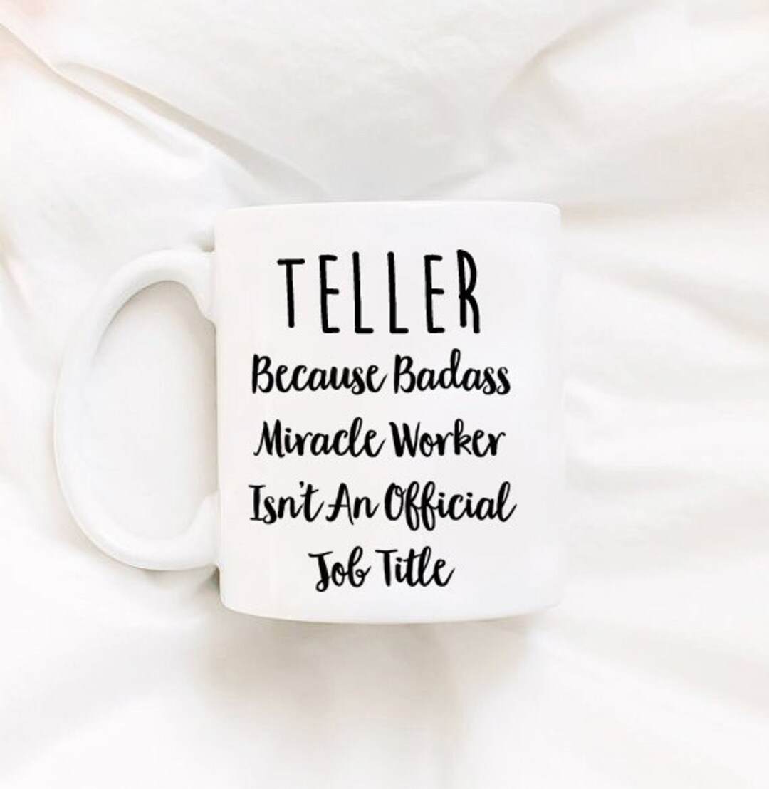 Bank Teller Gift Banker Gift Gifts for Bankers Coworker Gift Boss Gifts ...
