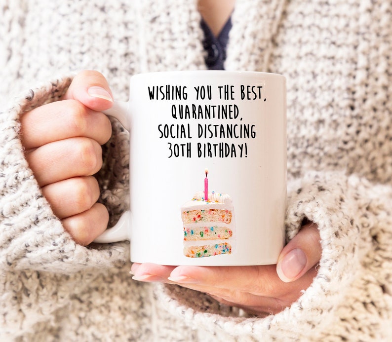 Thirty and Quarantined Birthday 2020 Birthday Isolation - Etsy