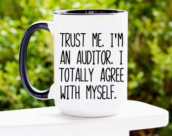 Funny Auditor Mug | Etsy
