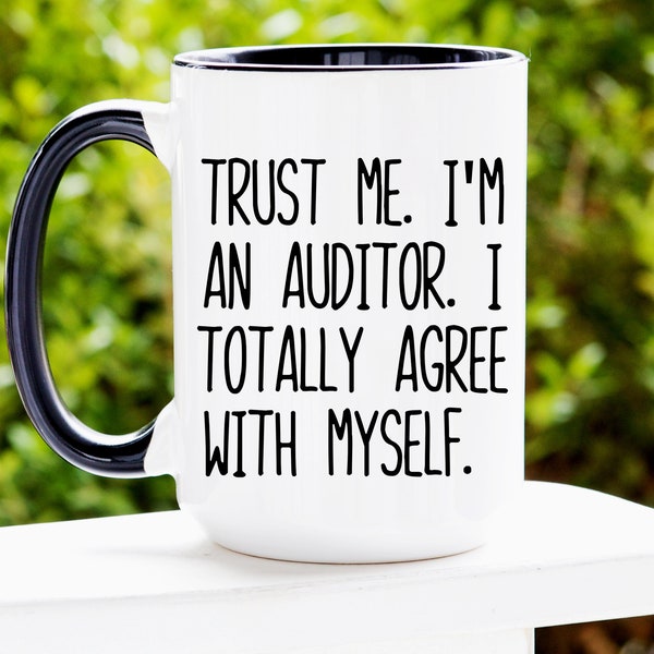 Funny Auditor Mug - Etsy