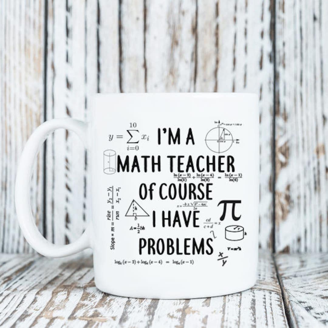 Math Teacher Gifts - Math Gifts - Math Teacher - Calculus Teacher Gift ...