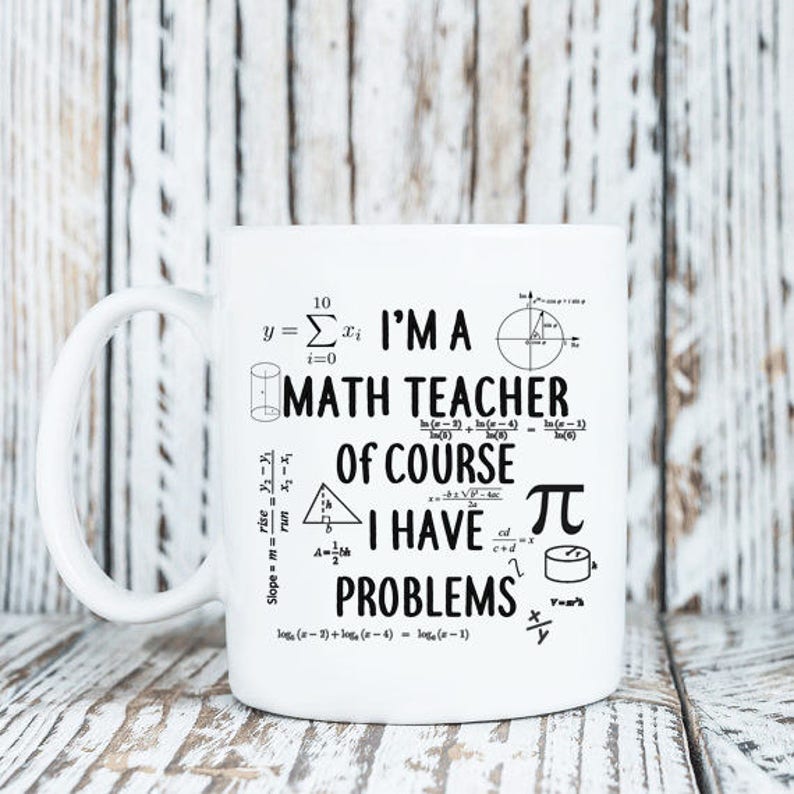 Math Teacher Gifts Math Gifts Math Teacher Calculus | Etsy