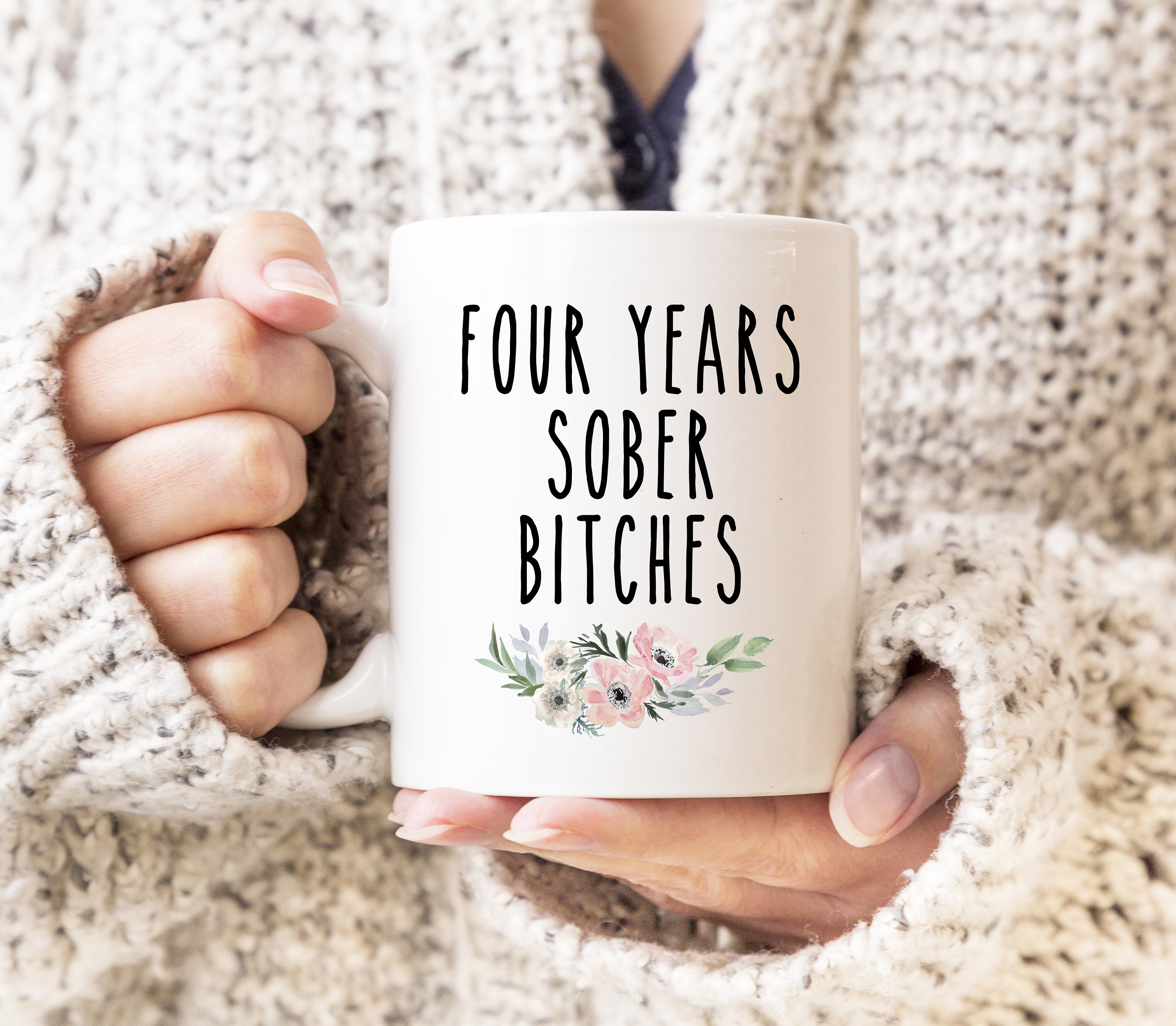 Four Years Sober Sober Gifts Sobriety Gift Alcoholics | Etsy