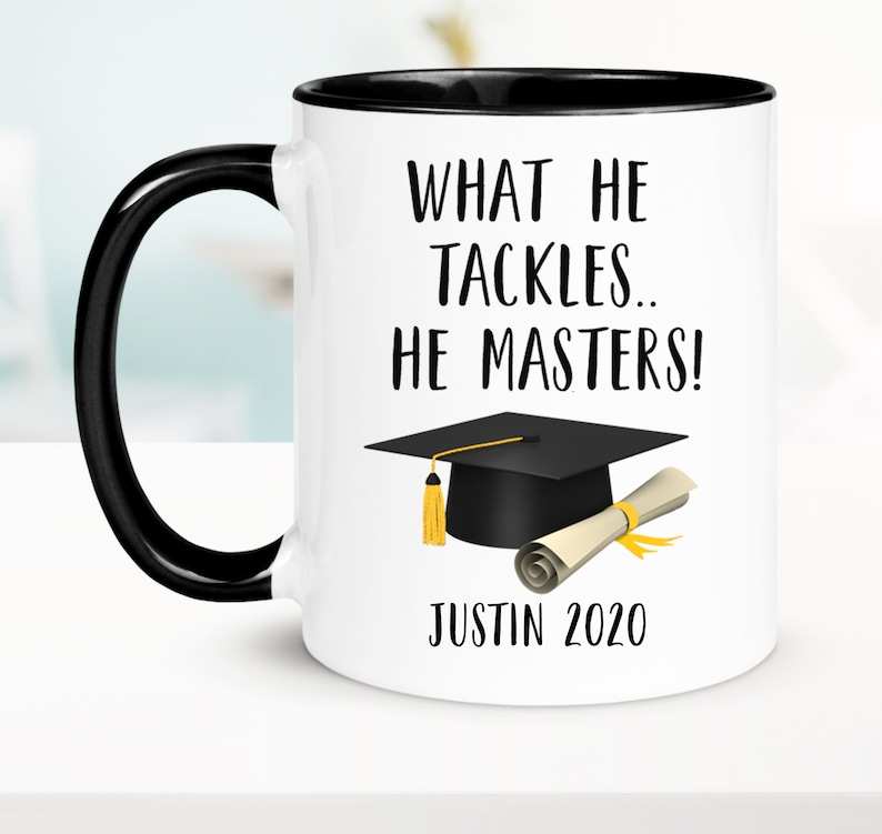 Masters Degree Mug Graduation Gifts MBA Gifts for Men - Etsy