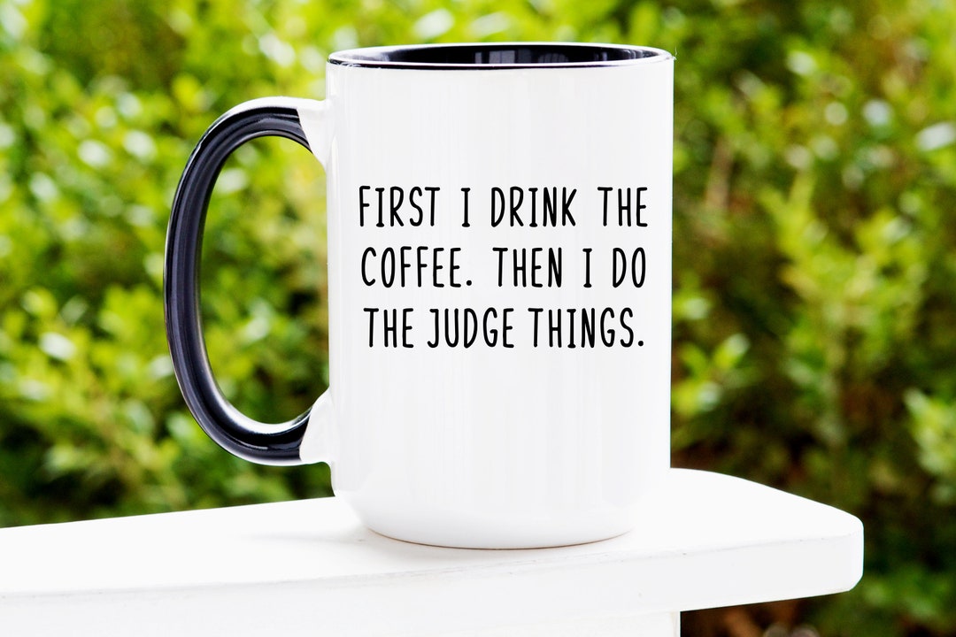 Judge Mug, Personalized Mug, Personalized Gift, Judge Gifts, Judge ...