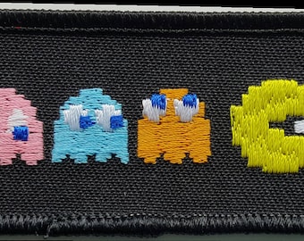 PAC-MAN PATCH 80's 1980's Retro Old-school Arcade Maze Game Toru ...
