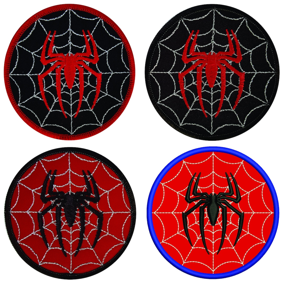 Spider-man Embroidered Patch - Etsy