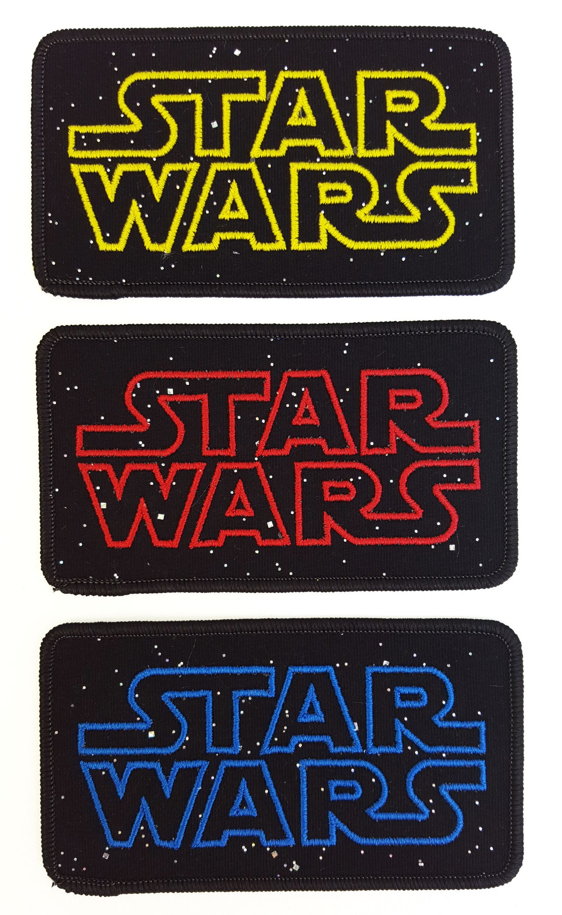 Glitter Star Wars Patch - Etsy