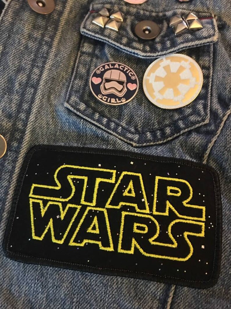 Glitter Star Wars Patch - Etsy