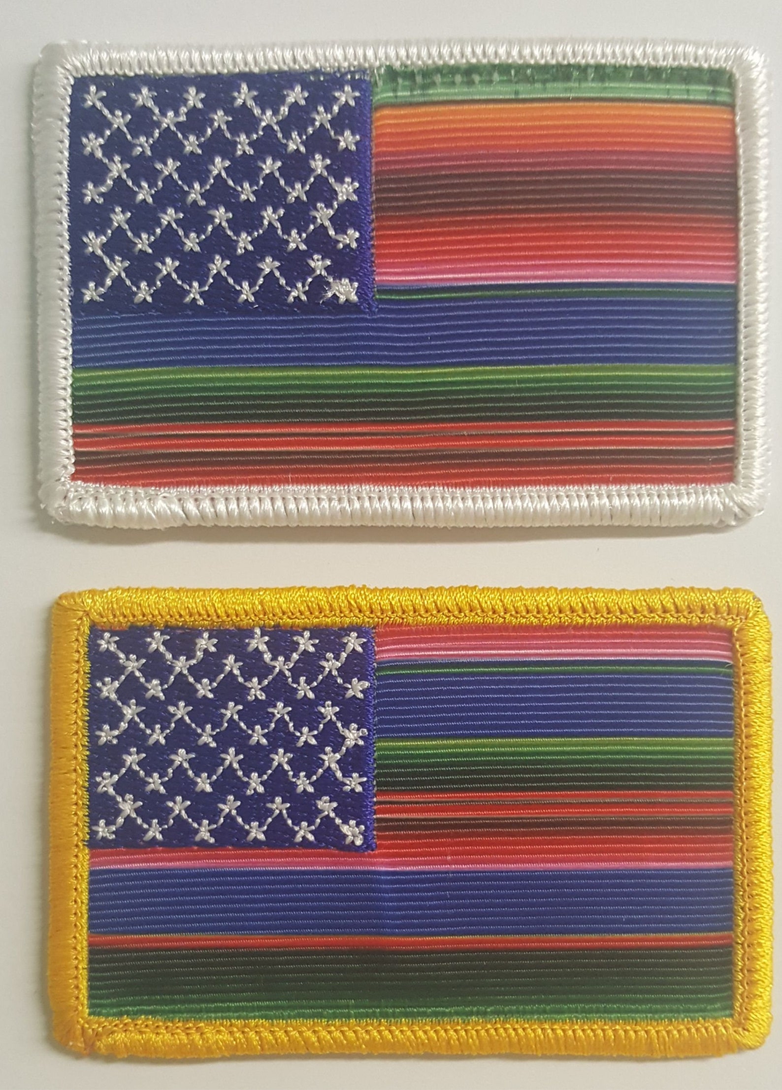 Sarape Flag Patch - Etsy