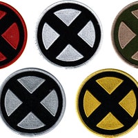 X-men Badge - Iron-on Embroidered Comic Book Patch - Etsy UK
