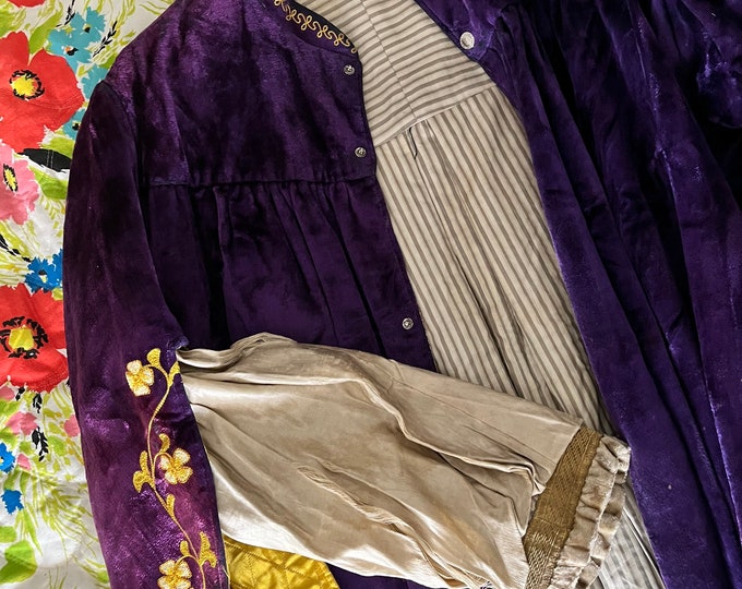 Antique 1900s Freemason Ceremonial Robe/ Houppelande// Occultist High ...