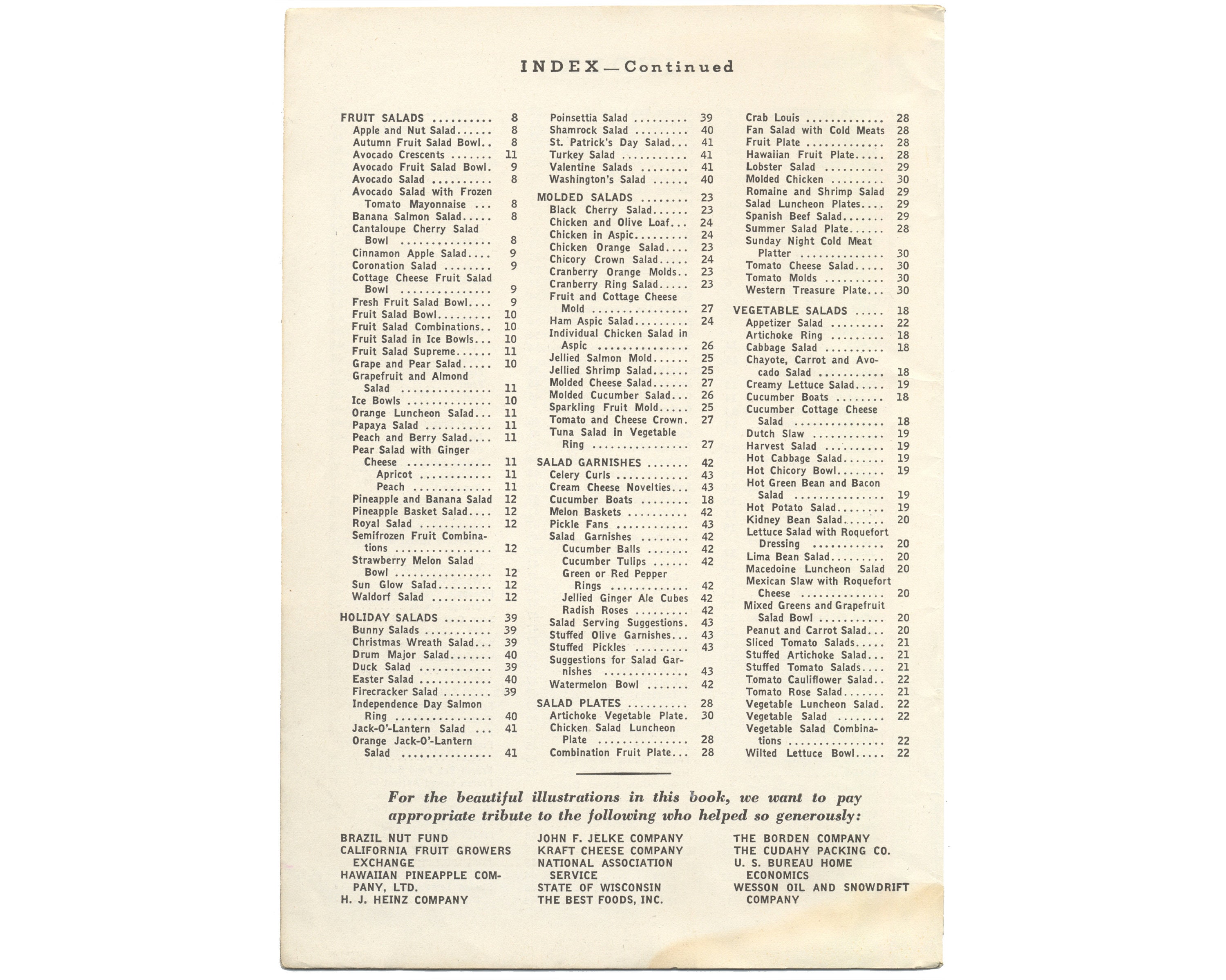 500 Delicious Salads 1940 Vintage Appetizers Fruit - Etsy