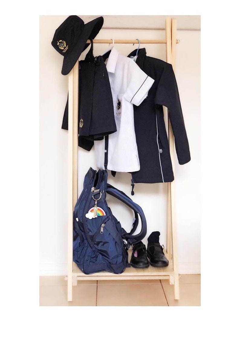 Children's Clothes Rack School Uniform Hanger Kids | Etsy