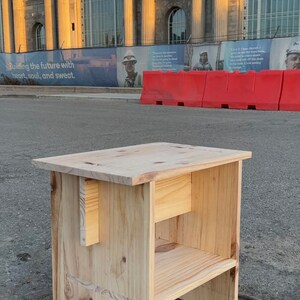 Flat Pack Side Table, Stool, Flat Pack Furniture, Wood Stool, Step ...