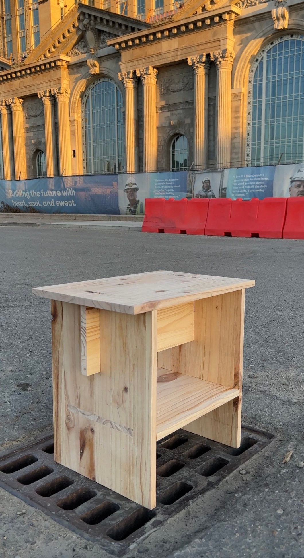 Flat Pack Side Table, Stool, Flat Pack Furniture, Wood Stool, Step ...