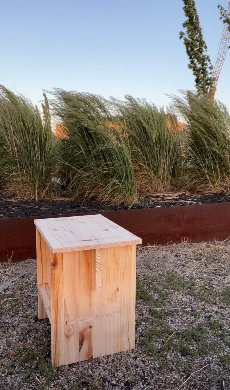 Flat Pack Side Table, Stool, Flat Pack Furniture, Wood Stool, Step ...