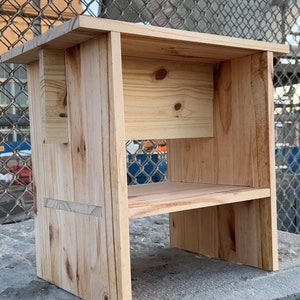 Flat Pack Side Table, Stool, Flat Pack Furniture, Wood Stool, Step ...