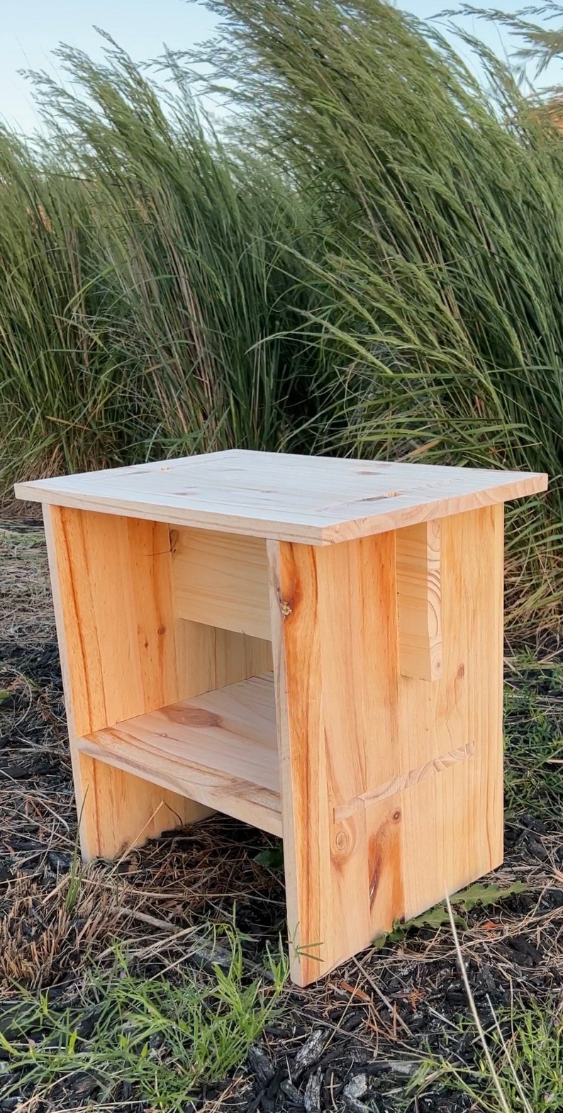 Flat Pack Side Table, Stool, Flat Pack Furniture, Wood Stool, Step ...