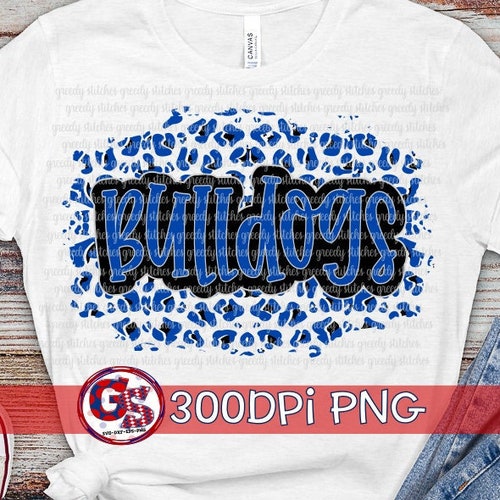 Bulldogs Typography PNG - Etsy