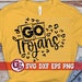 Go Trojans Svg Trojans Svg Dxf Eps Png. Go Trojans Svg - Etsy