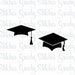 Graduation Cap Set Svg, Dxf, Eps, and Png. Graduation Svg Grad SVG Grad ...
