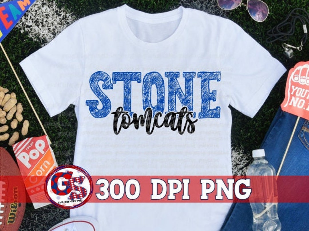 Stone Tomcats PNG for Sublimation | Tomcats Png | Stone County Schools ...