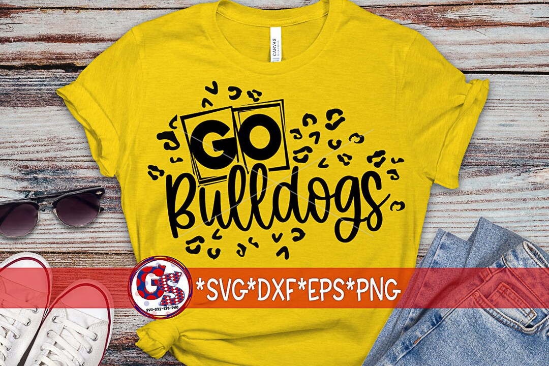 Go Bulldogs Svg | Bulldogs Svg Dxf Eps Png. Go Bulldogs Leopard Svg ...