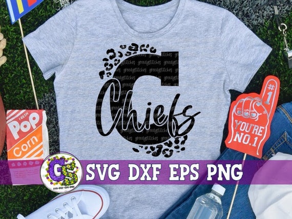 Chiefs Csvg Dxf Eps Png. Chiefs SVG Chiefs SVG School | Etsy