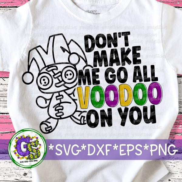 Voodoo Doll Svg - Etsy