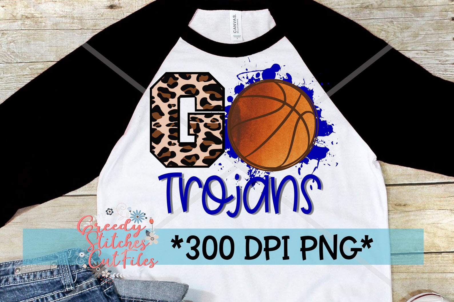 Go Trojans Basketball PNG for Sublimation Go Trojans Png - Etsy